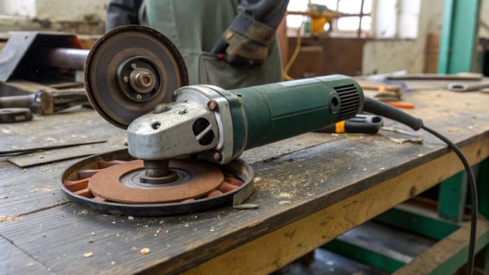 How to Change an Angle Grinder Disc Without a Wrench - Best USA Tools