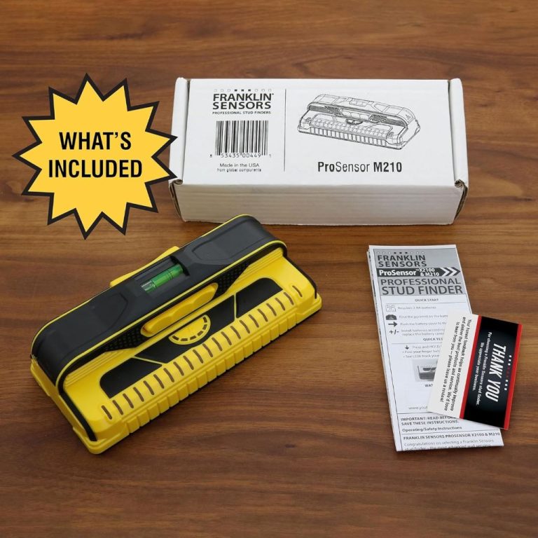 Franklin ProSensor M210 Review: Stud Finder, Live Wire Detection - Best ...