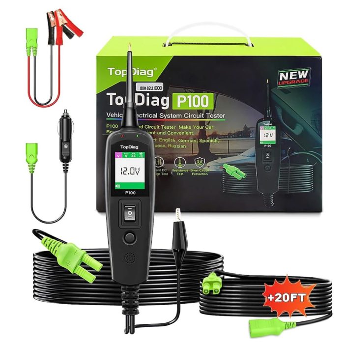 TopDiag P100 Automotive Circuit Tester Review - Best USA Tools