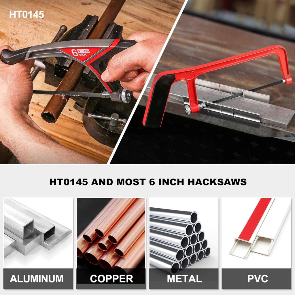 Hautmec 6 Mini Hacksaw Blades Review 10 Pack 24 Tpi Hss Best Usa Tools