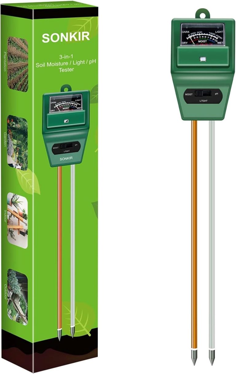 SONKIR 3-in-1 Soil Tester: Secret Weapon for a Thriving Garden - Best ...