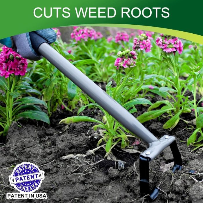Walensee Mini Action Hoe: Durable 14-Inch Garden Weeder - Best USA Tools